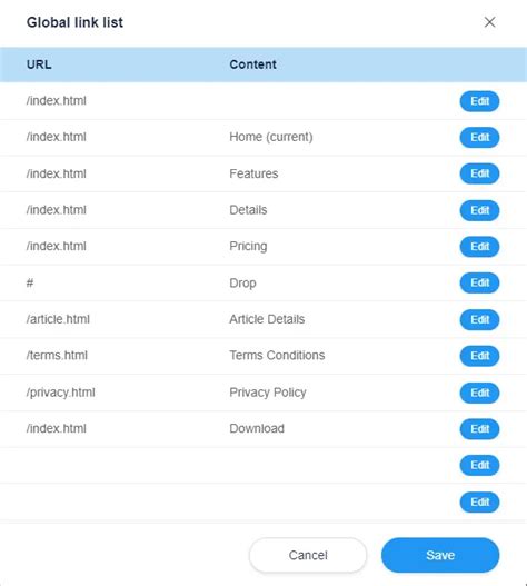 edit a page