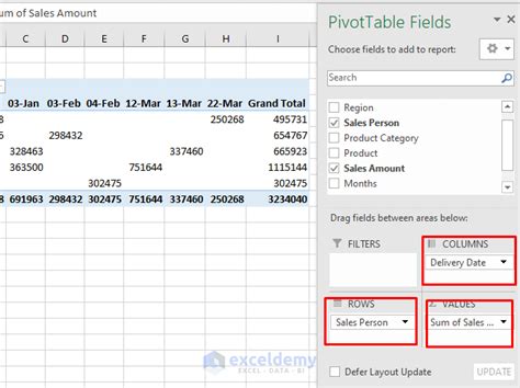 How To Filter A Pivot Table By Date Range In Excel