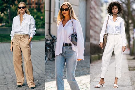 What To Wear With White Shirt Ladies Dresses Images 2022