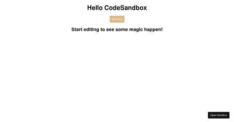 React Ts Codesandbox React Ts Codesandbox