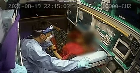 영상 빨리 이동 안해 구급대원 폭행소방 첫 긴급체포 이슈시개