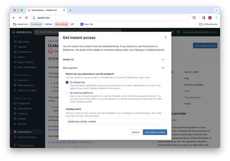 Serve A Model From Databricks Marketplace — Databricks Devrel Example Notebooks