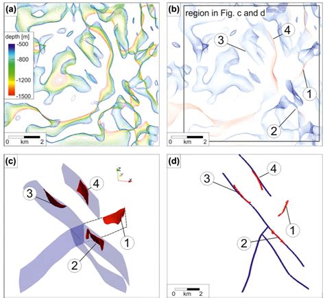 Figure 4 From Potential Field Poisson Wavelet Multiscale Edge Analysis