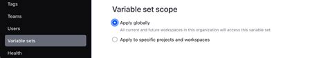 create a credentials variable set terraform hashicorp developer