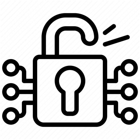 Padlock Unlocked Unlock Lock Icon Download On Iconfinder