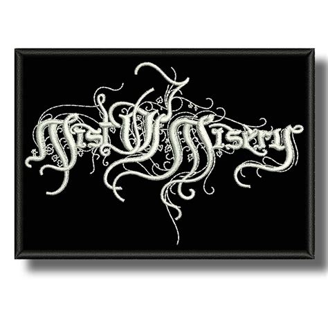 Mist Of Misery Embroidered Patch 10x7 CM Patch Shop Com