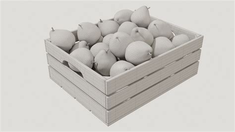 Cheeky Pear Crates 3d Model Cgtrader