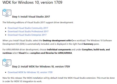 OSR Driver Development Seminar Laptop Setup Requirements OSR