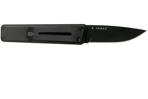The James Brand Chapter KN100106-00 black + black pocket knife ...