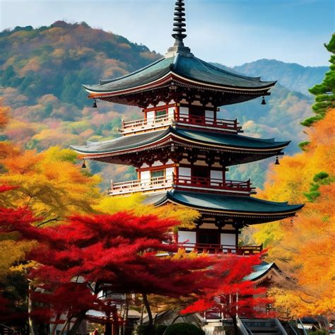 Premium Photo Beautiful Pagoda In Kiyomizudera Temple Kyoto Japan