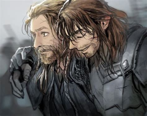 Le Hobbit Kili Et Fili Fan Art Bilbo Baggins Thorin Oakenshield The
