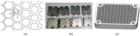 variable density honeycomb structure a cells with varying wall
