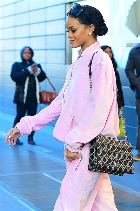 Rihanna Takes 5 Sporty Looks For A High Glam Spin Vogue