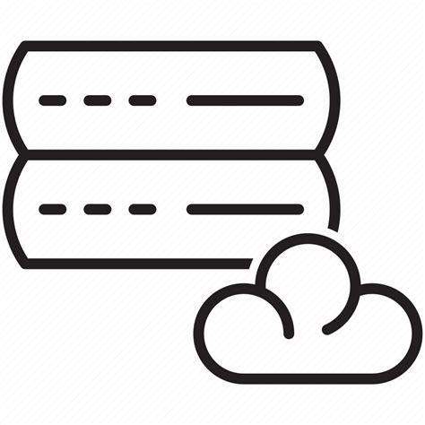 Database Cloud Computing Storage Server Icon Download On Iconfinder