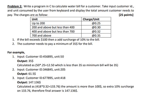 Solved Problem Write A Program In C To Calculate Water Chegg