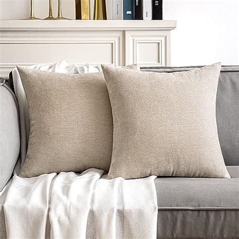 Softalker Decorative Throw Pillow Covers 18x18 Set Of 2