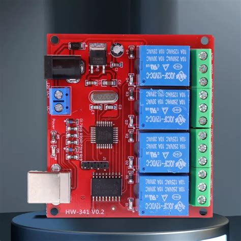 4 8 Way Computer Usb Control Switch Free Relay Module Convenient For