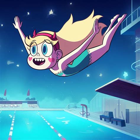 Star Butterfly Takes A Dive By Chrisgraduate27 On Deviantart