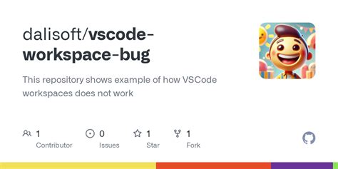 Github Dalisoft Vscode Workspace Bug This Repository Shows Example