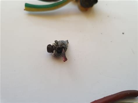 Melted Terminal Block Why Wiring And The Regulations Bs 7671 Iet