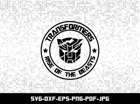 Optimus Prime SVG Rise Of The Beasts DXF PNG Eps Pdf Cut Etsy