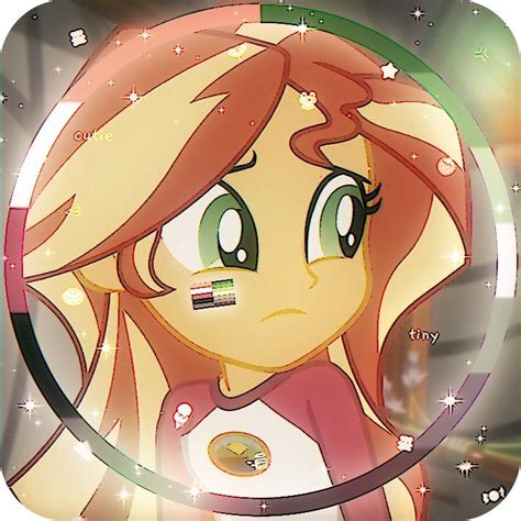 Sunset Shimmer Pride Icon