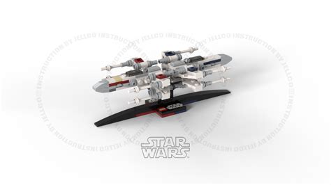 Lego Moc Ultramicro T 65b Starfighter Desktop Version V231025 By Jellco