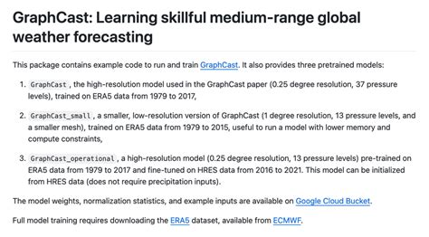 GraphCast Google DeepMind 开源的气象预测模型专为全球中远期天气预测设计 GitHub精选 世界你我他