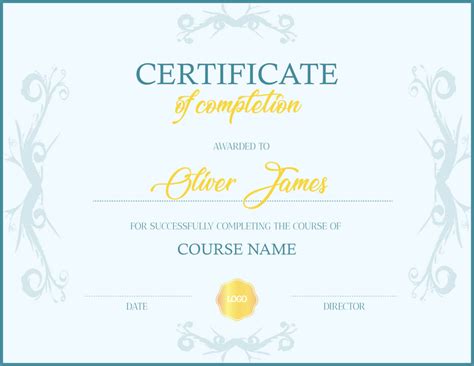 Exceptional Contribution Certificate Template Portrait Wordlayouts