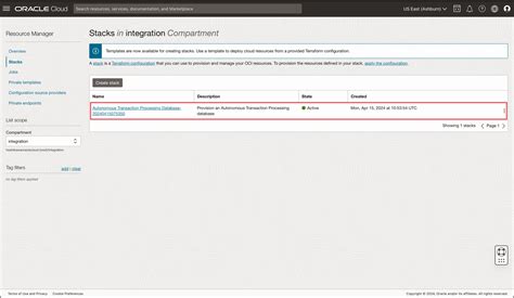Integrate Oracle Cloud Infrastructure Resource Manager With Automation Process
