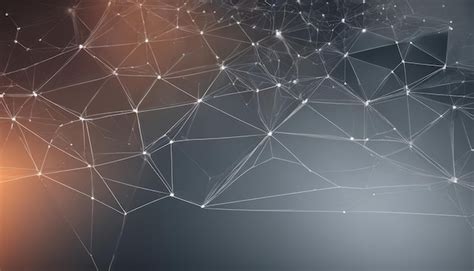 Premium Photo A Network Of Interconnected Nodes