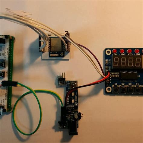 Esp8266 Driving An Ebay Tm1638 Button 7seg Display