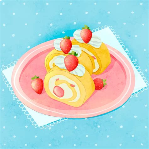 딸기 그림 떡 벡터 Freepik에서 무료 고품질 벡터를 다운로드하세요 Freepik
