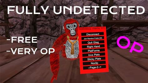 How To Get Gorilla Tag Mods No Pc Youtube