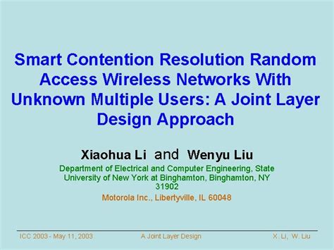Smart Contention Resolution Random Access Wireless Networks With