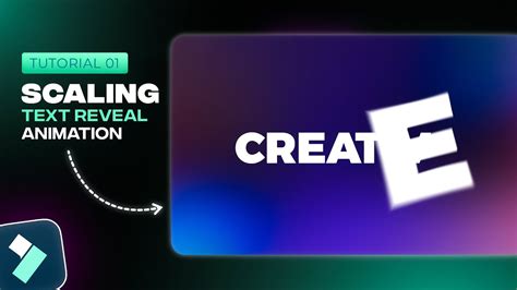 Scaling Text Reveal Animation Mastering Text Animation In Filmora 13