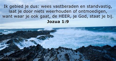 11 Juni 2017 Bijbeltekst Van De Dag Jozua 1 9 DailyVerses Net