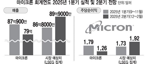 메모리 풍향계 마이크론 Pc·스마트폰 수요 둔화”