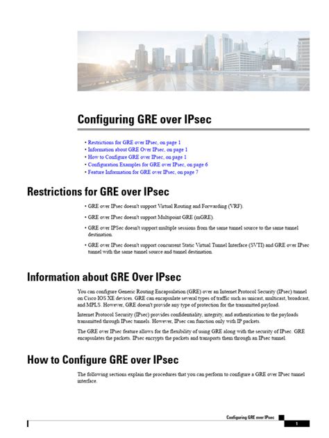 Configuring Gre Over Ipsec Pdf I Pv6 Internet Standards Configuring Gre Over Ipsec Pdf I Pv6 Internet Standards
