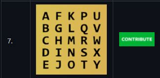 Code Alphabetic Pattern 7 Issue 125 OpenAOD Python PatternHouse