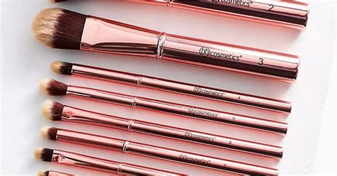 Rose Gold Makeup Brushes Popsugar Beauty
