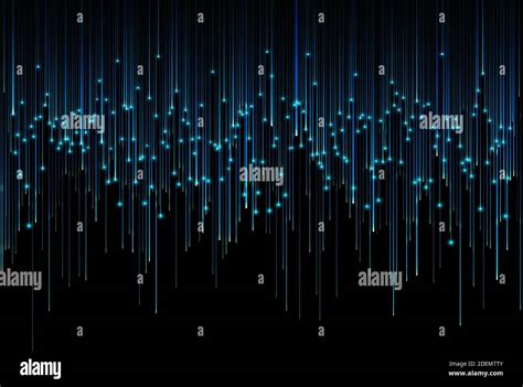 Abstract Digital Particles Vector Abstract Big Data Visualization