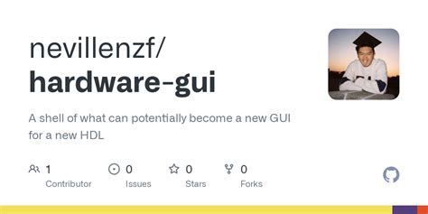 Github Nevillenzf Hardware Gui A Shell Of What Can Potentially
