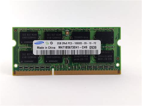 Оперативная память для ноутбука Sodimm Samsung Ddr3 2gb 1333mhz Pc3