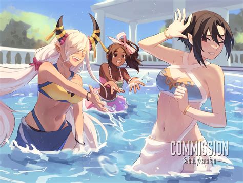 Timerra Nel And Zelestia Fire Emblem And More Drawn By Babykatafan Danbooru