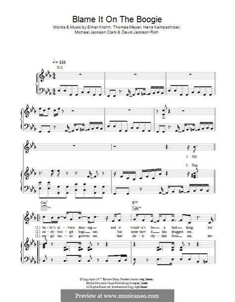 Blame It On The Boogie The Jackson 5 By D J Rich E Krohn H Kampschroer M J Clark T