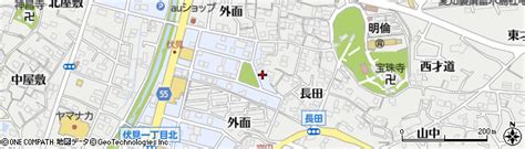 愛知県東海市富木島町伏見1丁目4の地図 住所一覧検索｜地図マピオン