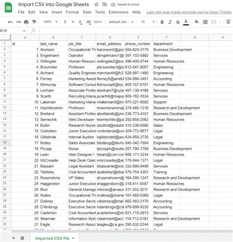 How To Import CSV Into Google Sheets Sheets For Marketers