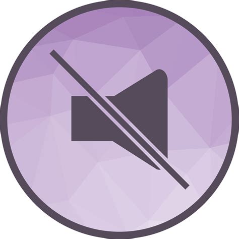 Muted Volume Low Poly Background Icon 16718074 Vector Art At Vecteezy