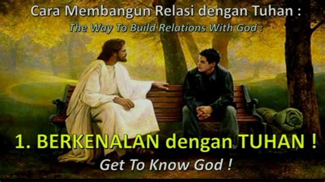 MEMBANGUN RELASI DENGAN TUHAN - Pdt. Lukas Kusuma - YouTube